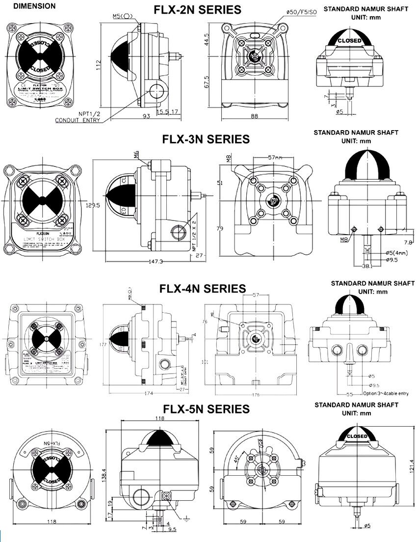 Explosion proof limit switch for pneumatic Valve - Buy Explosion proof ...